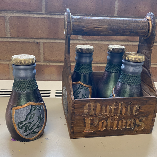 3D printed Dragon Cola Crate・Cults