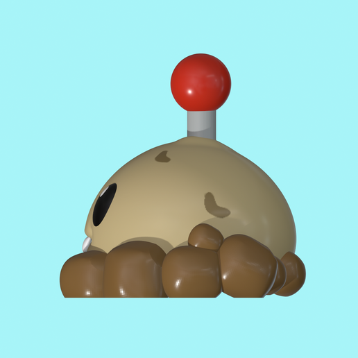 🌿 Papapum - Plants vs zombies・ STL File for 3D printing・Cults