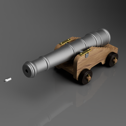 3D printer Firecracker Cannon • made with Elegoo neptune 3・Cults