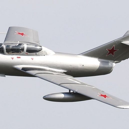 🛩️ Mikoyan-Gurevich MiG-15・ OBJ File for 3D printing・Cults