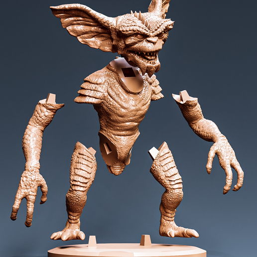 👹 Gremlin 1984・ STL File for 3D printing・Cults
