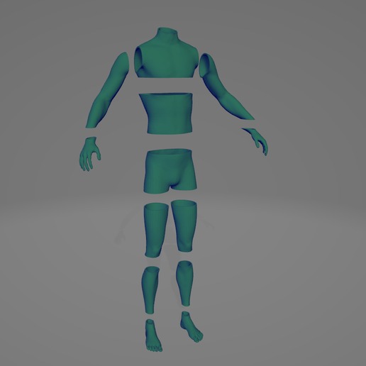 ♂️ Male Cosplay Costume Mannequin 1.70cm・ STL File for 3D printing・Cults