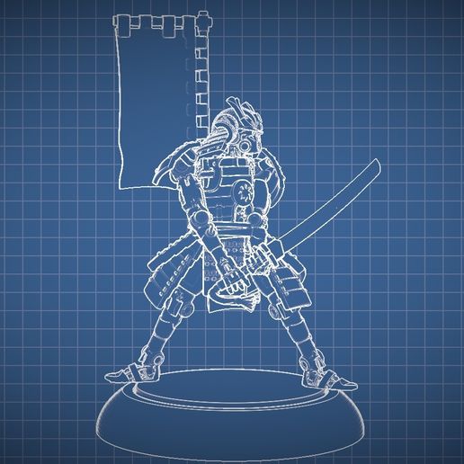 Free STL file Robo Samurai mk 3 🗡️ ・3D print object to download・Cults