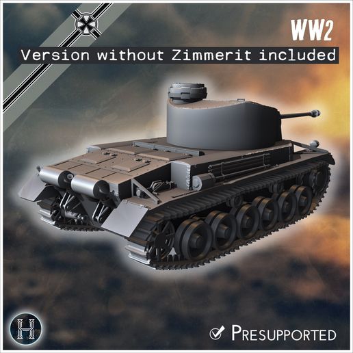 🪖 VK 30.01 (P) medium tank - Germany Eastern Western Front Normandy ...