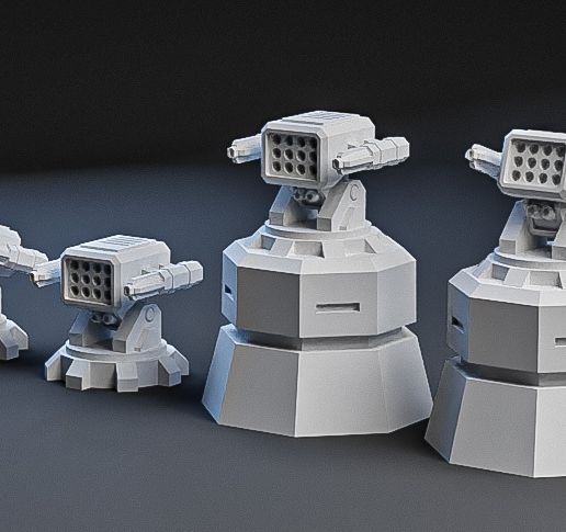 🌃 COM SITES AND DEFENSE SYSTEMS・ STL File for 3D printing・Cults