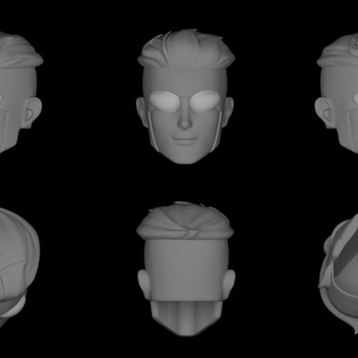 🦸 EVIL INVINCIBLE HEAD SCULPT・ STL File for 3D printing・Cults