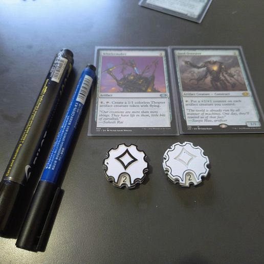 ♟ MTG Mana Counter Pack・ STL File for 3D printing・Cults