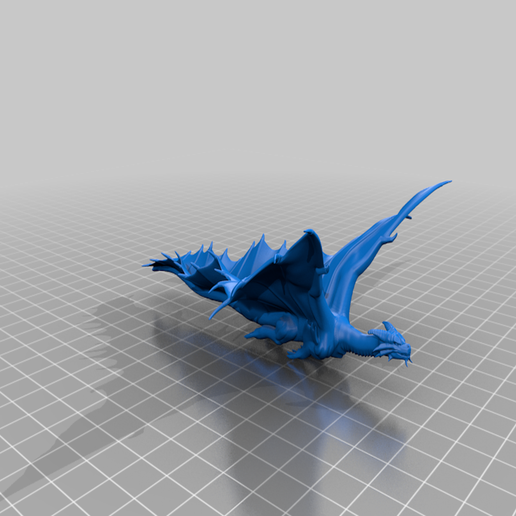 🐉 Dragón de cobre volador・Archivo STL Gratis para Impresión 3D・Cults