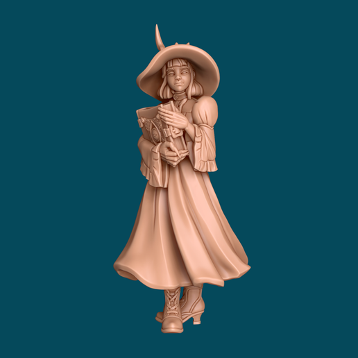 👧 Endora, a cursed girl - dnd miniature [presupported]・ 3D File for 3D ...