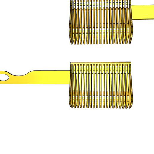 STL file machine comb 🛠️ ・3D printable model to download・Cults