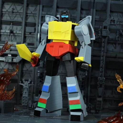 🤖 G1 TRANSFORMERS GRIMLOCK・Free STL File for ・Cults