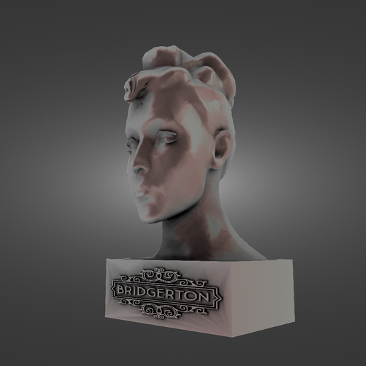 📚 bridgerton head serre livre , bookends・ STL File for 3D printing・Cults