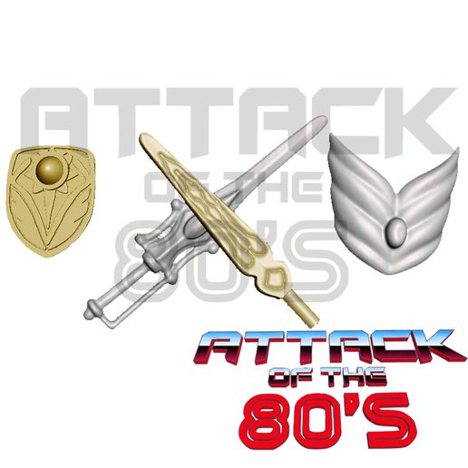 🔫 She-ra Weapons Pack・ OBJ File for 3D printing・Cults