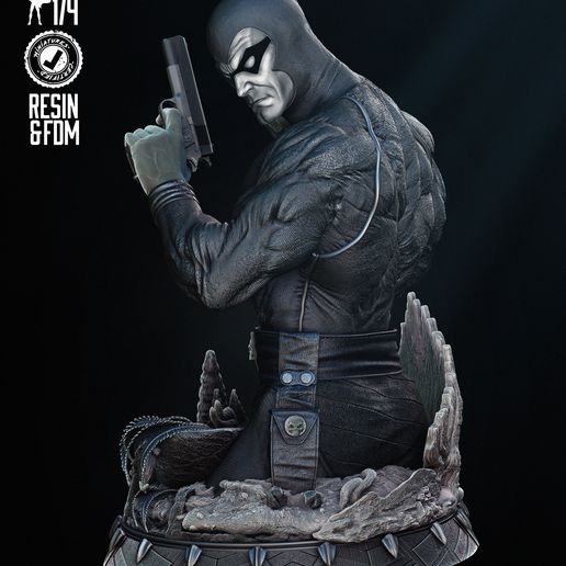 👤 B3DSERK PHANTOM BUST READY FOR PRINTING・ 3D File for 3D printing・Cults