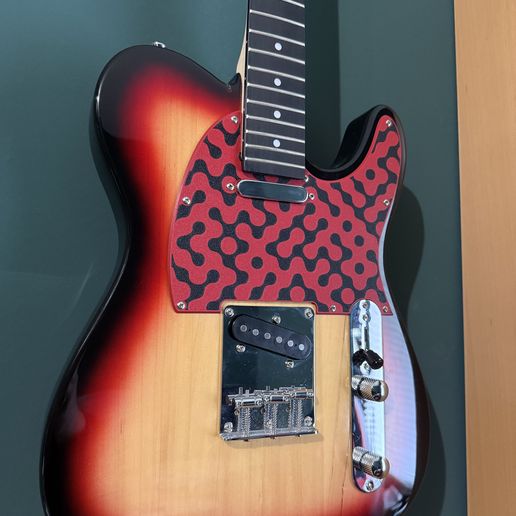 🏍️ Labyrinth Schlagbrett für Telecaster Style Gitarren - Harley Benton ...