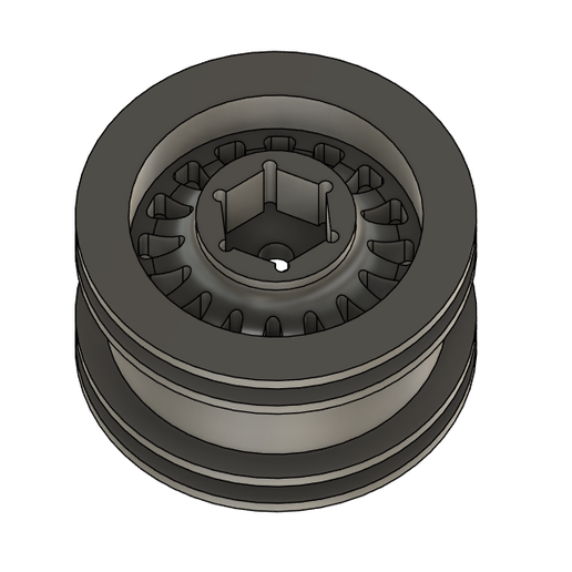🛞 1.0 Wheel for 1:24 Crawler・ STL File for 3D printing・Cults