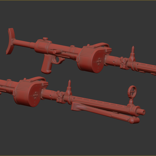 🔫 (1:35 scale) MG-15・ 3D File for 3D printing・Cults