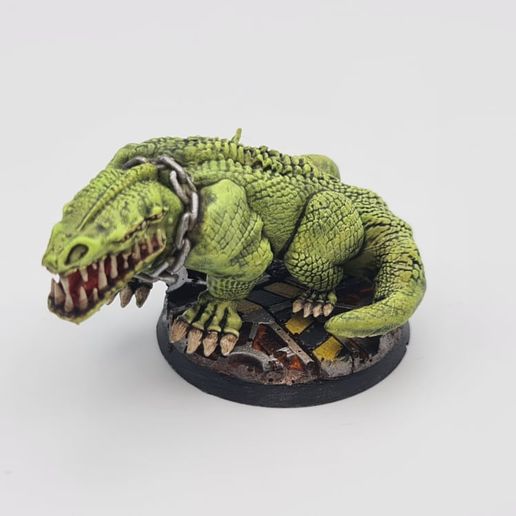 🎲 Toxic croc・ 3D File for ・Cults