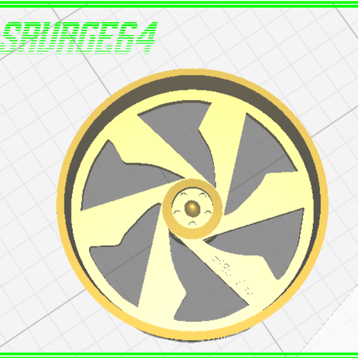 🌆 1:64 Blade Style rim・ STL File for 3D printing・Cults