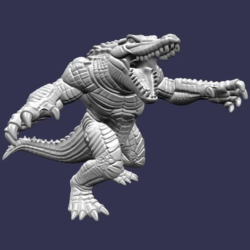 🎲 Gatorclaw - Fallout - Tabletop D&D Zombicide/Fallout/Rpg Miniature ...