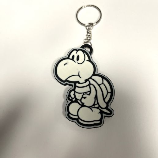 🗝️ Koopa Troopa keychain・ 3MF File for 3D printing・Cults