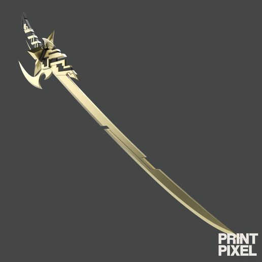 3D file Narukami Sword keqing -Genshin Impact Replica 🗡️ ・Design to ...