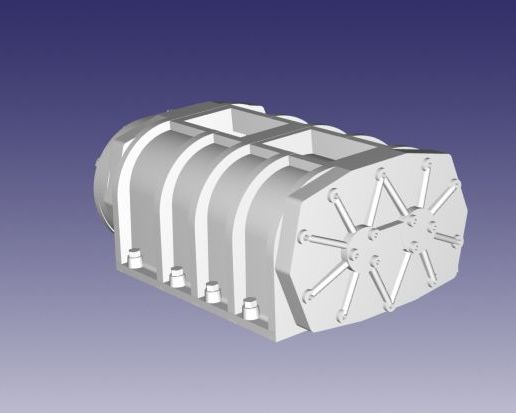 👽 6-71 GMC Blower・ STL File for 3D printing・Cults