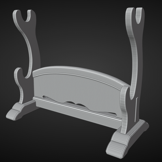 🗡️ Sword stand・Free STL File for 3D printing・Cults