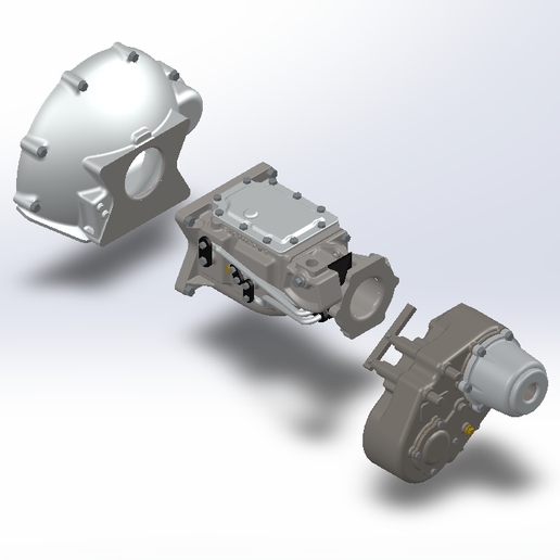 🚙 1/24 Scale Ford Toploader 4-Speed Manual Transmission 4X4・ STL File ...