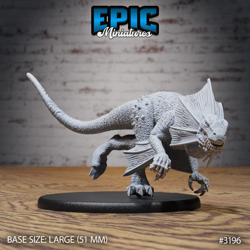 🏃 Bipedal Drake Running ‧ DnD Miniature ‧ Tabletop Miniatures ‧ Gaming ...