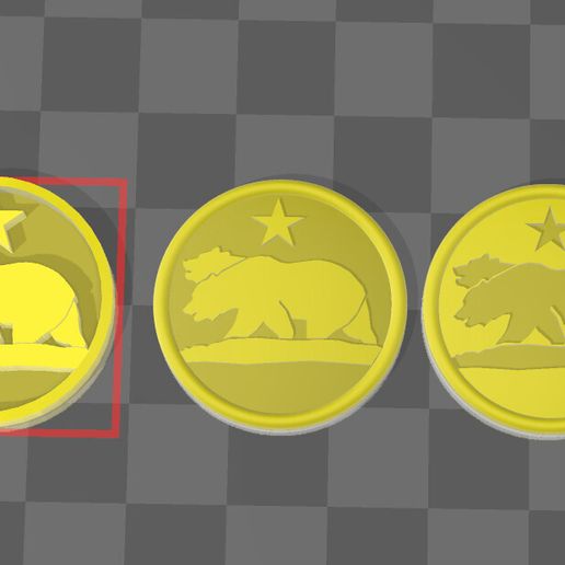 🎭 NCR Lapel Pins・ STL File for 3D printing・Cults