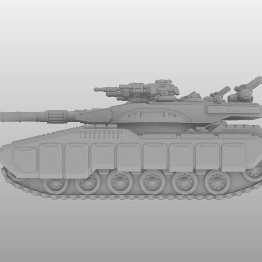 🪖 Colonial Main Battle Tank (28mm and 15mm Bundle)・ 3D File for 3D ...