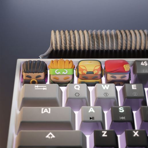 ⌨️ Valorant Keycaps Vol II - Mechanical Keyboard・ STL File for 3D ...