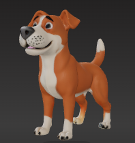 🐕 Friendly Dog 3D Model - Pet Animal for Printing and Display・Fichier ...