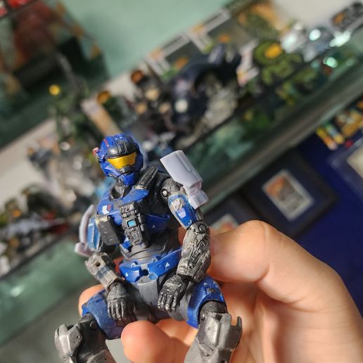 3D print Mcfarlane Halo Reach - Commando shoulder armor • made with ...