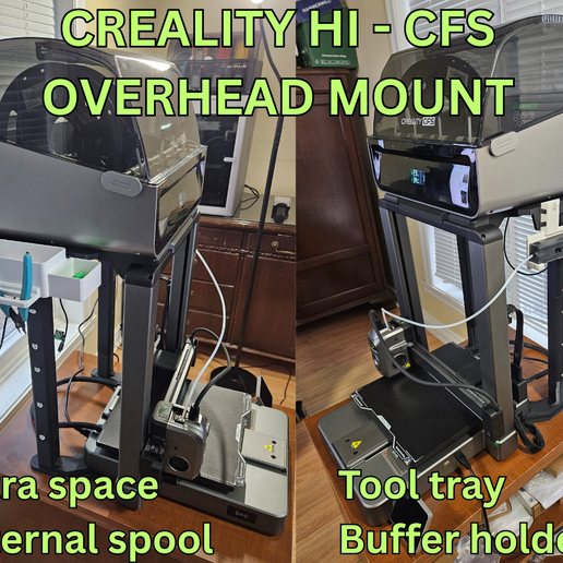 🧞‍♂️ CREALITY HI - CFS OVERHEAD MOUNT STANDARD・ 3MF File for 3D ...