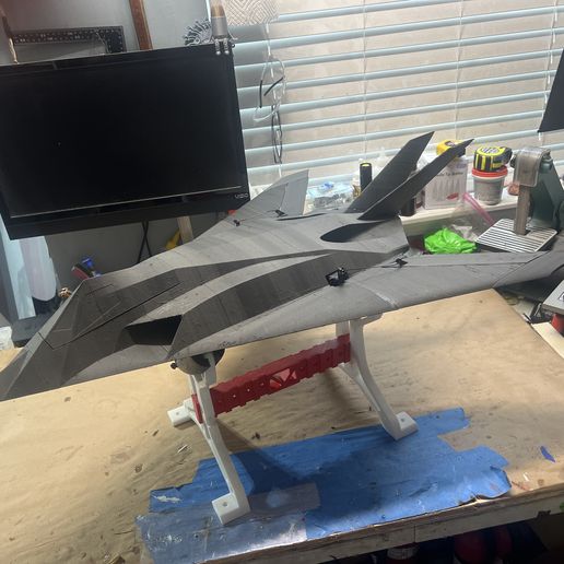 🥷 F117 Stealth Fighter twin 40mm!・3D Print with the K1 max 3D printer・Cults
