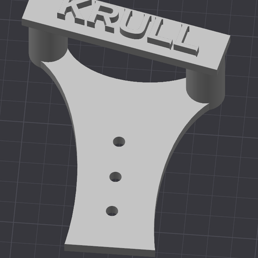 Free STL file Krull_Glaive_Wall_Mount 🎨 ・3D printing design to download ...