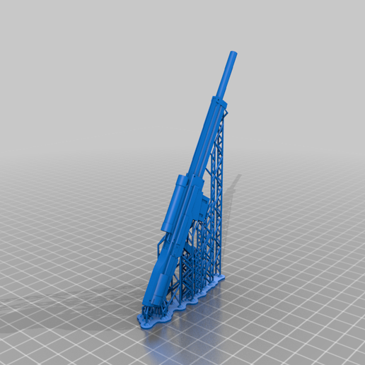 🔫 MG GM Sniper II Titans Beam Rifle・Free 3D File for ・Cults
