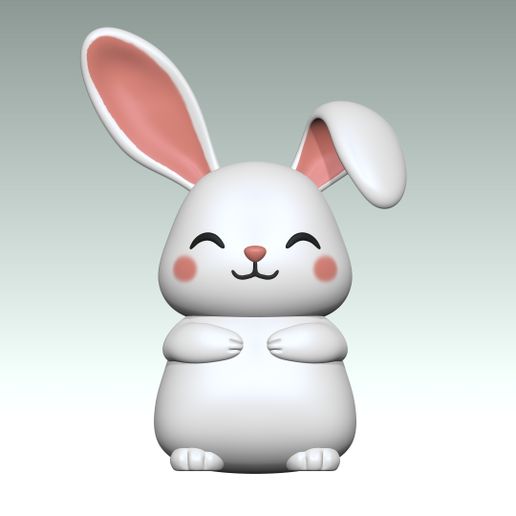 STL file Rabbit Plushie toy | cute Bunny | adorable | for kids 🐇 ・3D ...