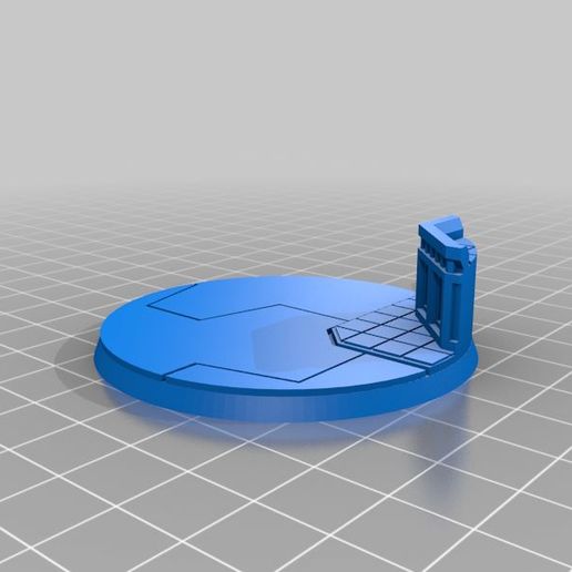 🧲 Titanstructure Titan and Knight bases (basic)・Free STL File for ・Cults