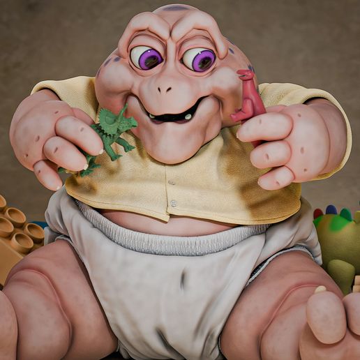 👶 Baby - Dinousaurs - Extra・ 3D File for 3D printing・Cults