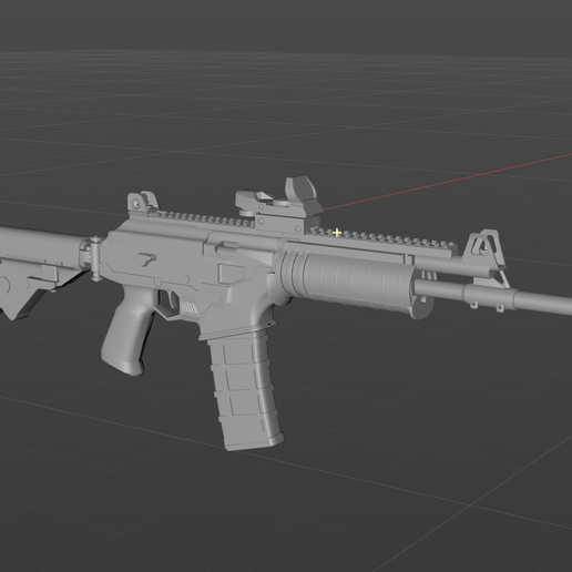 ♠️ Israeli "Galil" ACE rifle digital model material・ OBJ File for 3D printing・Cults