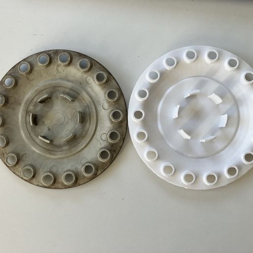 🚗 Volkswagen New Beetle wheel cap・ STL File for 3D printing・Cults