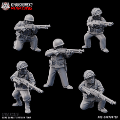 Download 14 3D models from WW2 USMC listed by kyoushuneko_miniatures ...