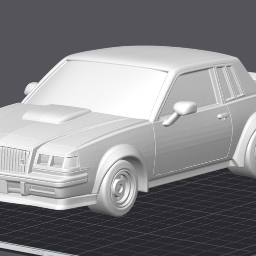 🚗 Buick GNX 3D Car Model・ STL File for 3D printing・Cults