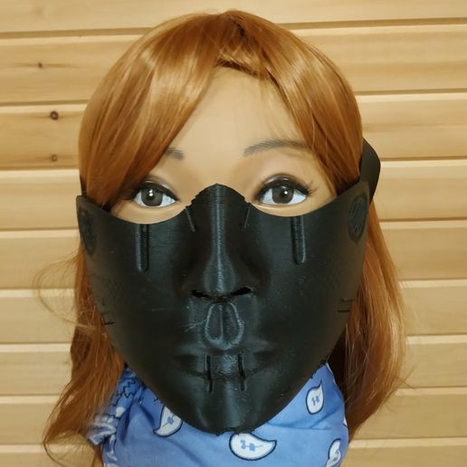 🎭 Cyborg Experiment Mask - Perihelion Prints・ STL File for 3D printing ...