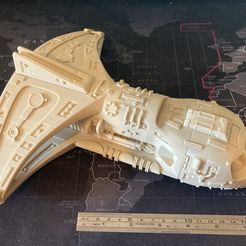 3D printed Destiny's shuttle from stargate universe • made with ...