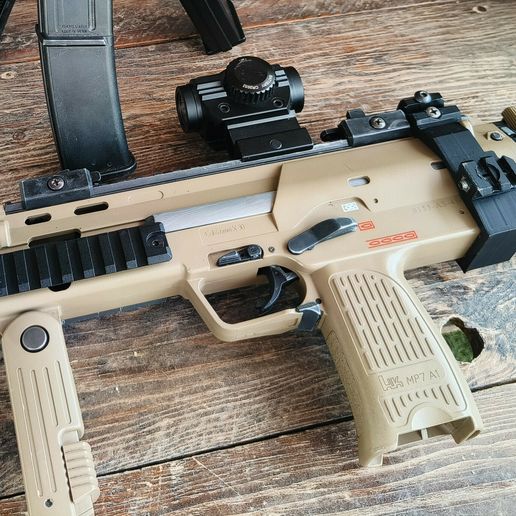 🗼 Tokyo Marui MP7 Body / Chassis Fix kit・ STL File for 3D printing・Cults