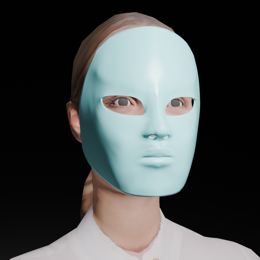 🎃 Valence - Set of 8 Blank Full-Face Masquerade Masks・ STL File for 3D ...